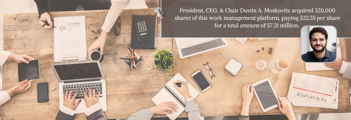 Dustin Moskovitz Purchases Asana Through an Established Trading Plan ...