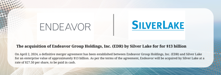 Silver Lake's Acquisition of Endeavor for $13 Billion in Cash ...
