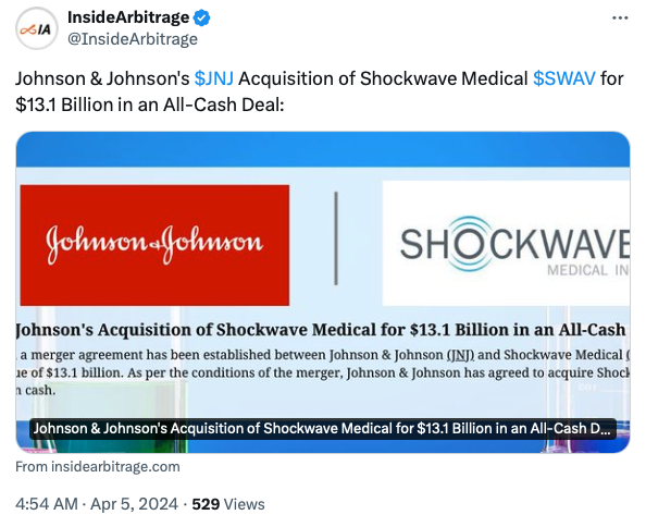 Daddy Larry: Funding Son's Paramount Dream - InsideArbitrage Friday ...