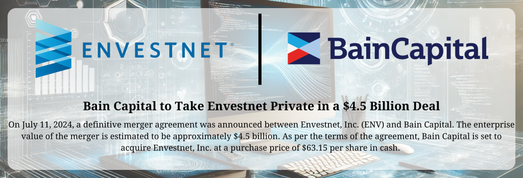 Bain Capital to Take Envestnet Private in a $4.5 Billion Deal ...