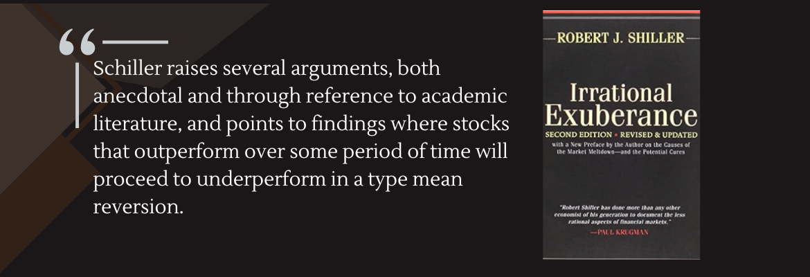 Book Review by Malcolm Inglis: Irrational Exuberance - InsideArbitrage